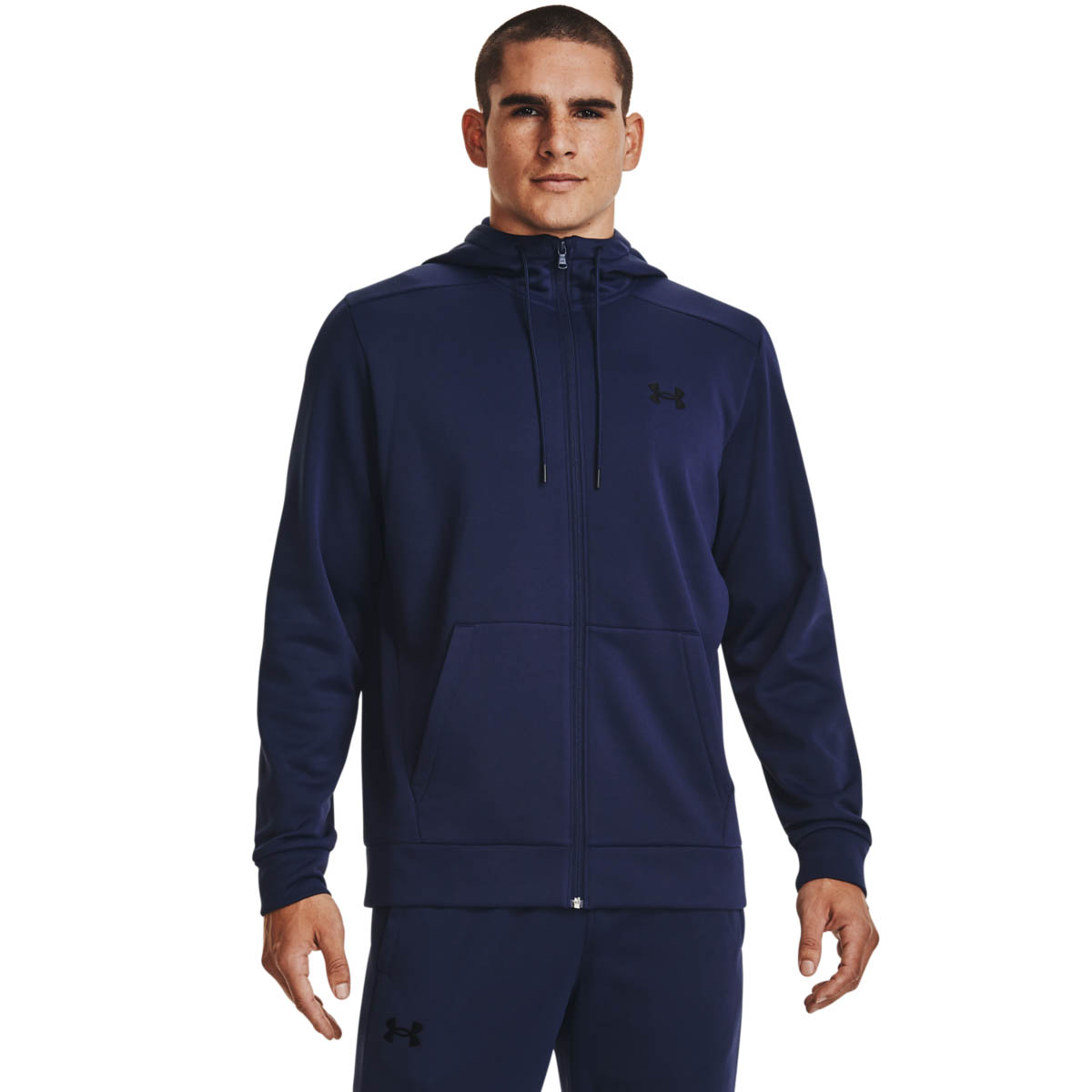 Hanorac Barbati ARMOUR FLEECE FULL ZIP HOODIE Under Armour | Under ...