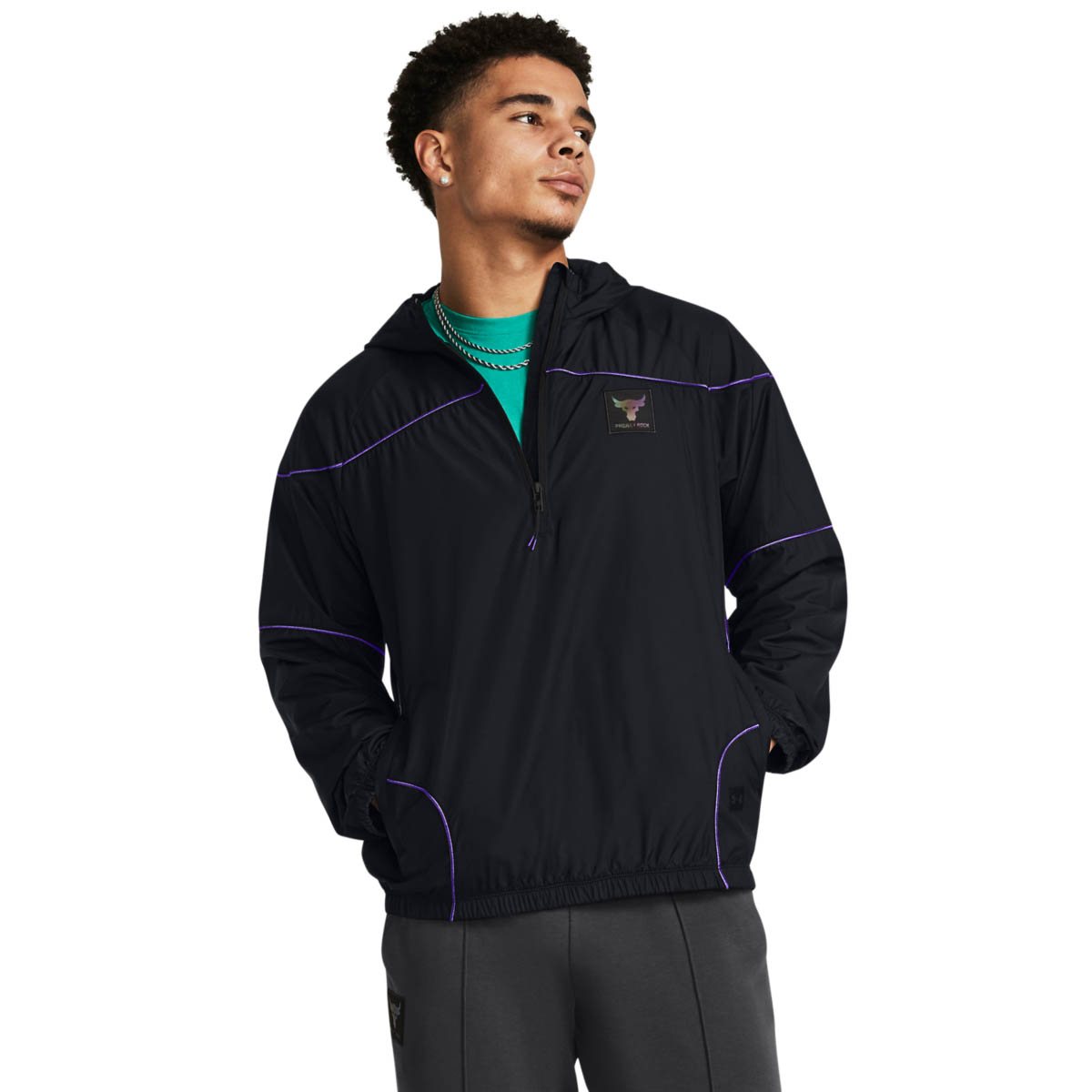 Jacheta Barbati PROJECT ROCK HANORAK JACKET Under Armour | Under Armour ...