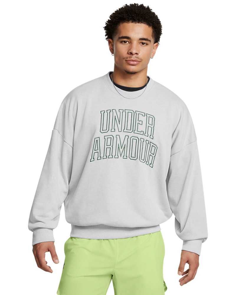 Bluza Barbati ICON HEAVYWEIGHT TERRY CREW Under Armour | Under Armour ...
