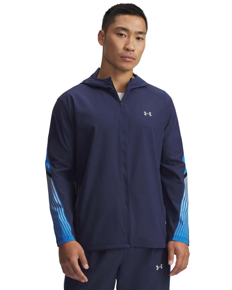 Jacheta Barbati VELOCITI STORM HOODED JACKET Under Armour | Under ...